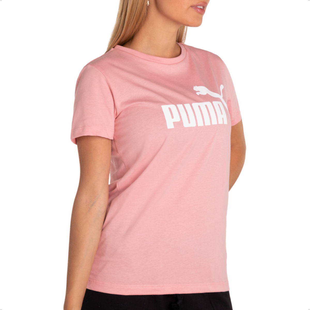 Remera Puma Ess Logo Tee Wns Training Rsa - Mateu Sports