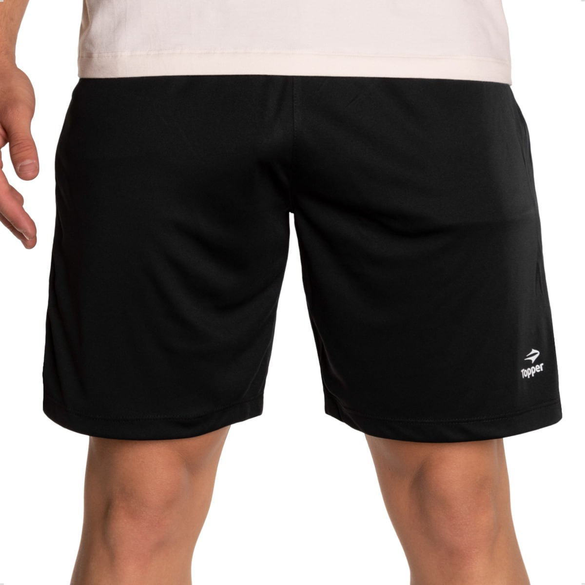 Short Topper Poly Mix Training Ngr - Mateu Sports