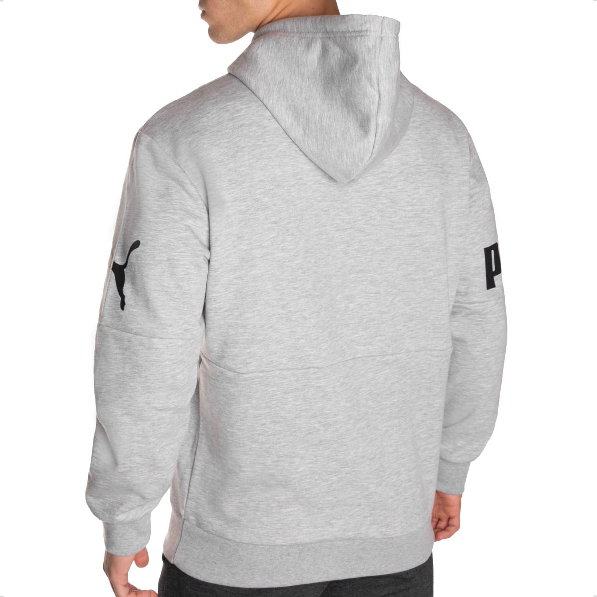 Buzo Puma Power Colorblock C/ Capucha Casual Urbano Grs