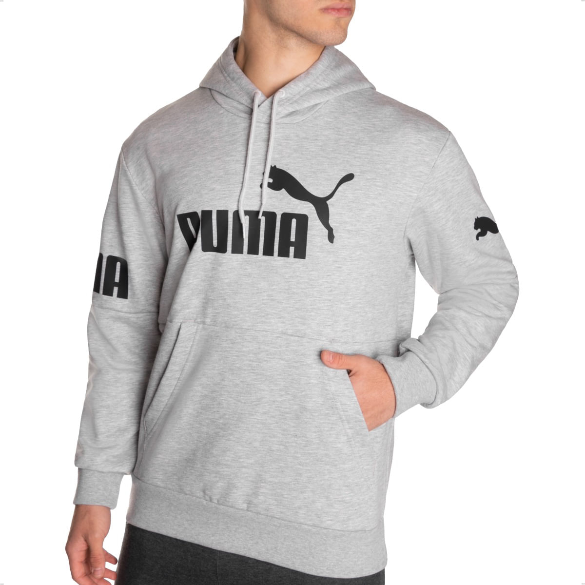 Buzo Puma Power Colorblock C/ Capucha Casual Urbano Grs
