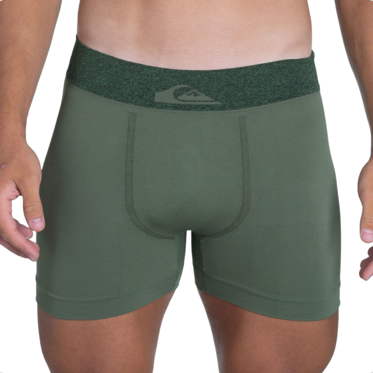 Bóxer Quiksilver Logo Seamless Underwear Suave Vde
